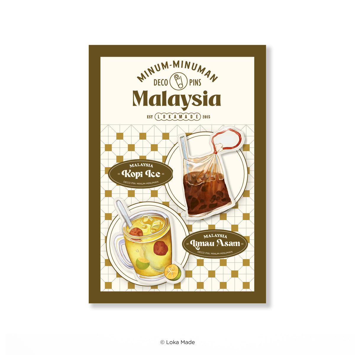 MANO PLUS | LOKA MADE Deco Arcylic Pins – Mano Plus Lifestyle Store